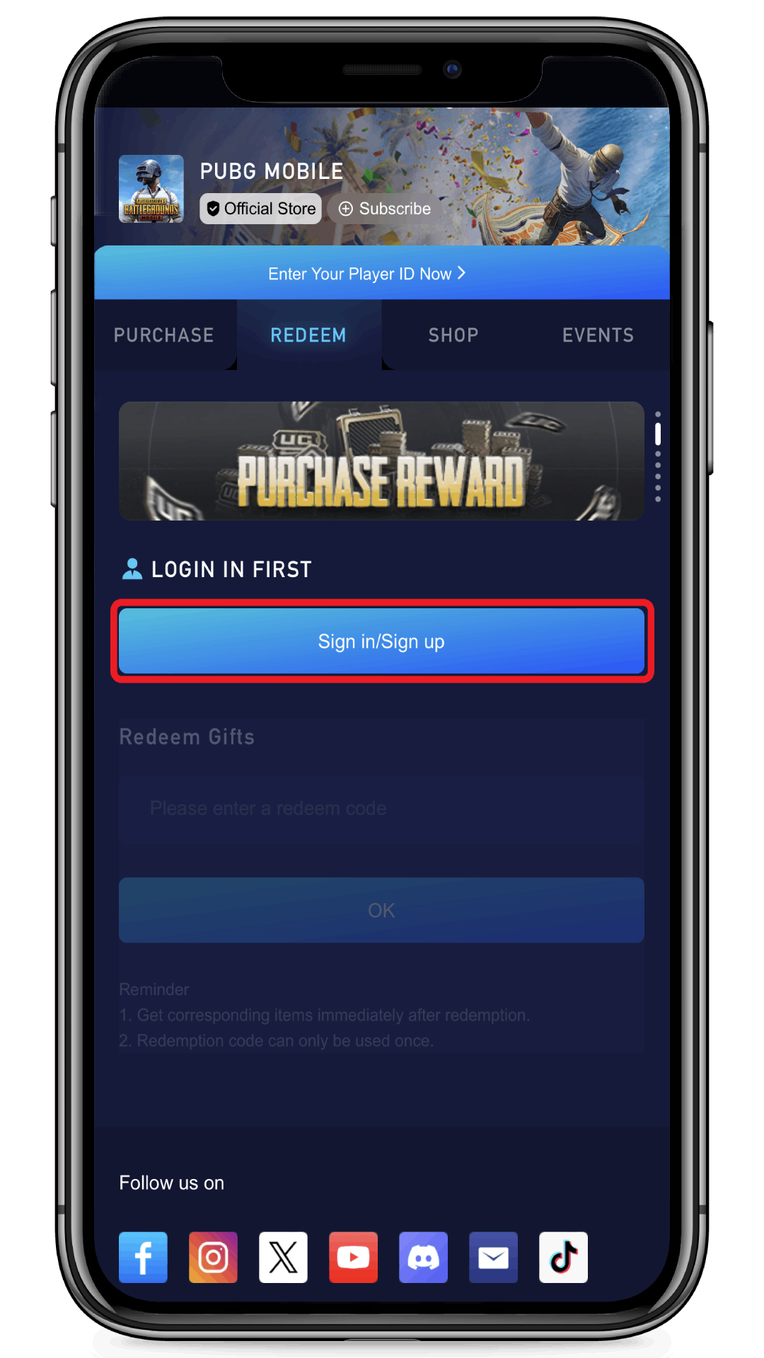 วิธีซื้อและใช้งานโค้ด UC เกม PUBG Mobile – Codashop ประเทศไทย (Thailand)